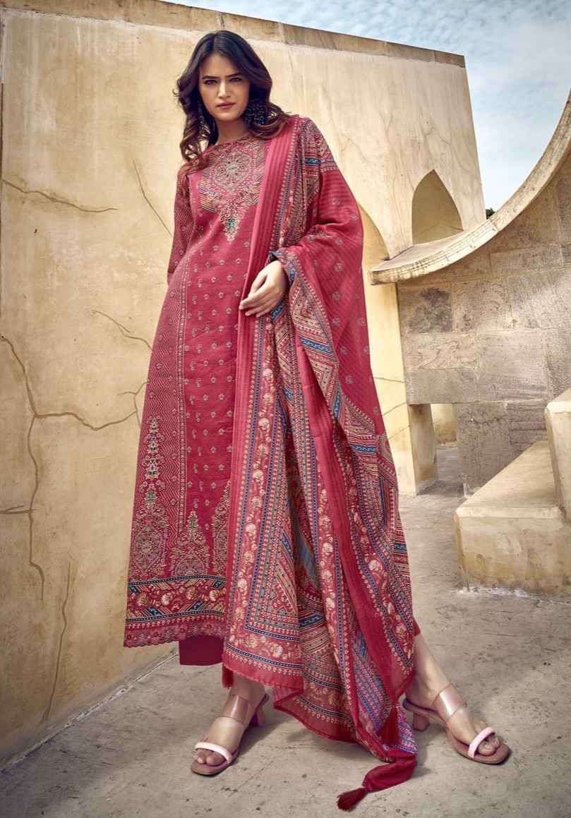 Sadhana Fashion Simrin Pure Jam Cotton Dress Material Wholesale Dress ...