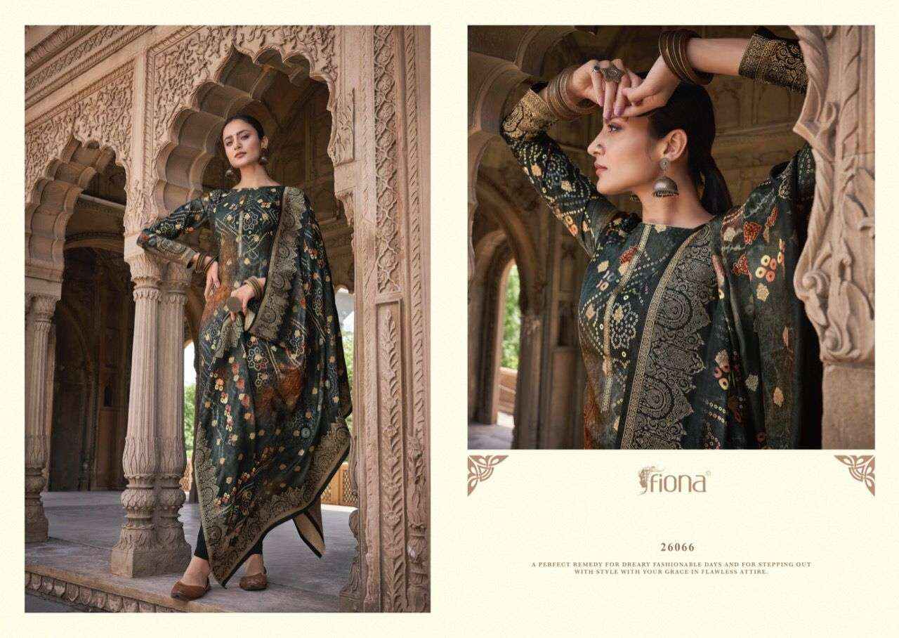 Fiona Bandhej Silk Dress Material Wholesale Suits Online